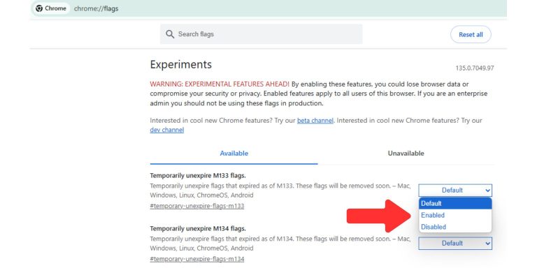 What Is chrome://flags? Enable or Disable Chrome Features - WP Links