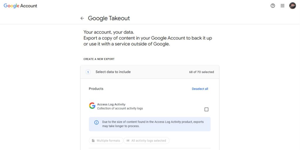 What Is Google Takeout and Why Should You Use It? - WP Links